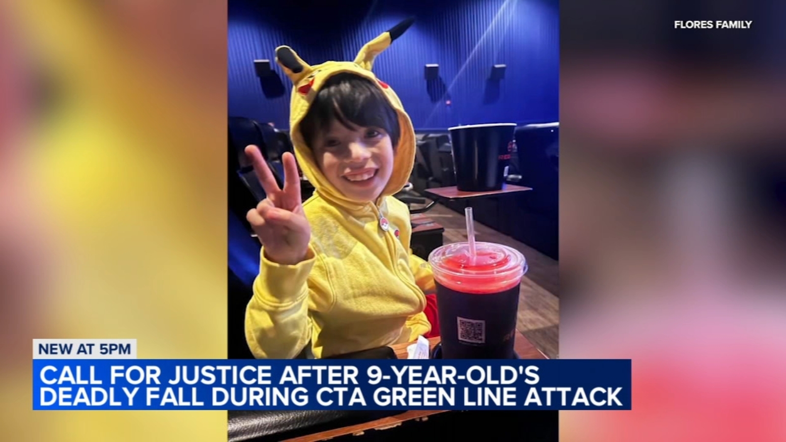 Family pleads for justice after Elijah Flores, 9, dies following CTA Green Line altercation at ...