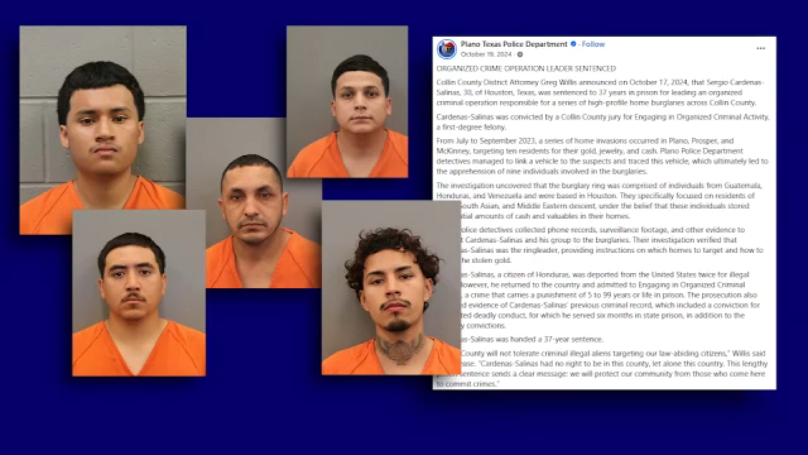 Suspects in Houston-area home invasions linked to transnational crime ...