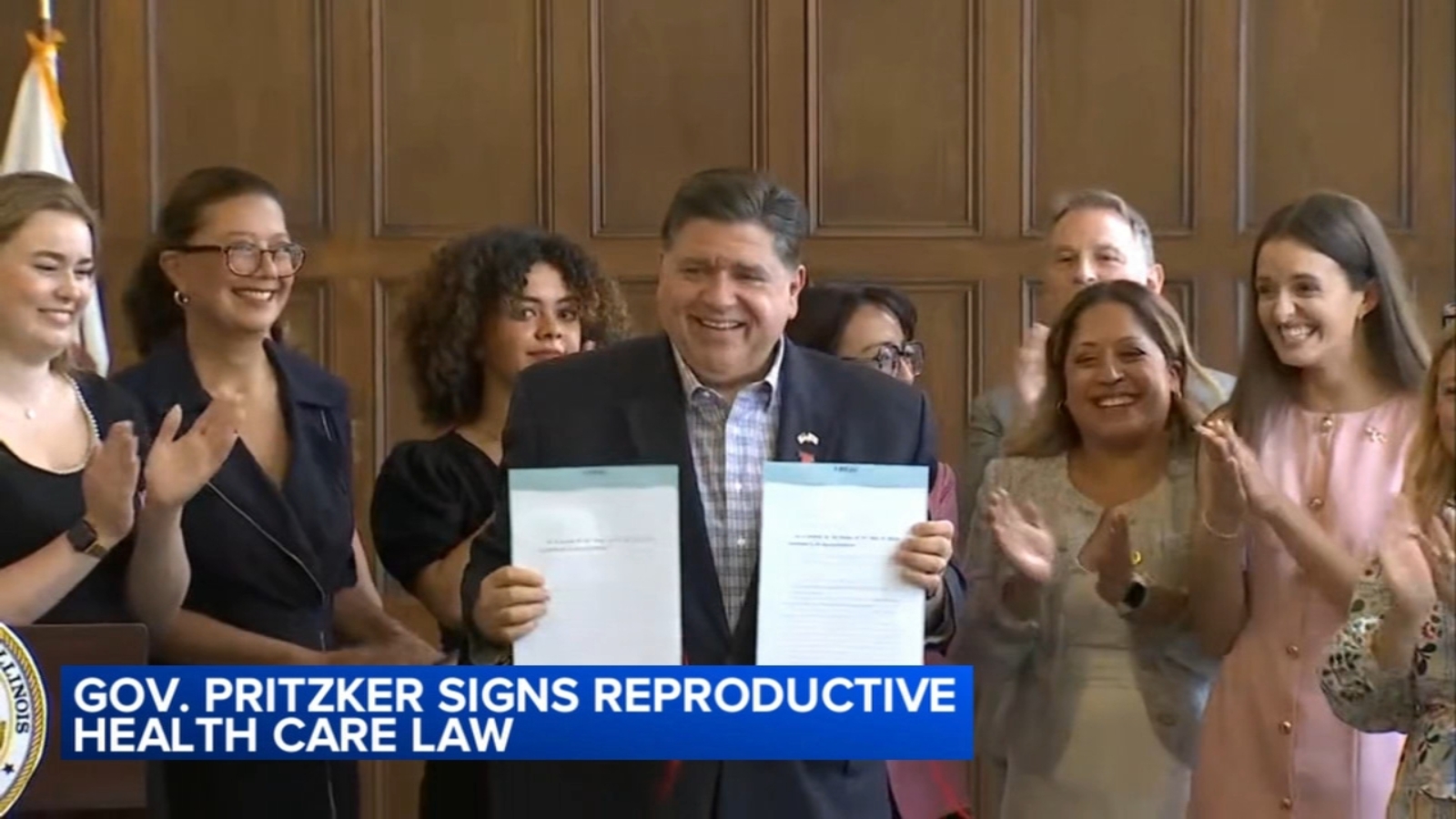 Illinois Gov. JB Pritzker signs new laws aiming to shield providers of abortion meds, ban ...