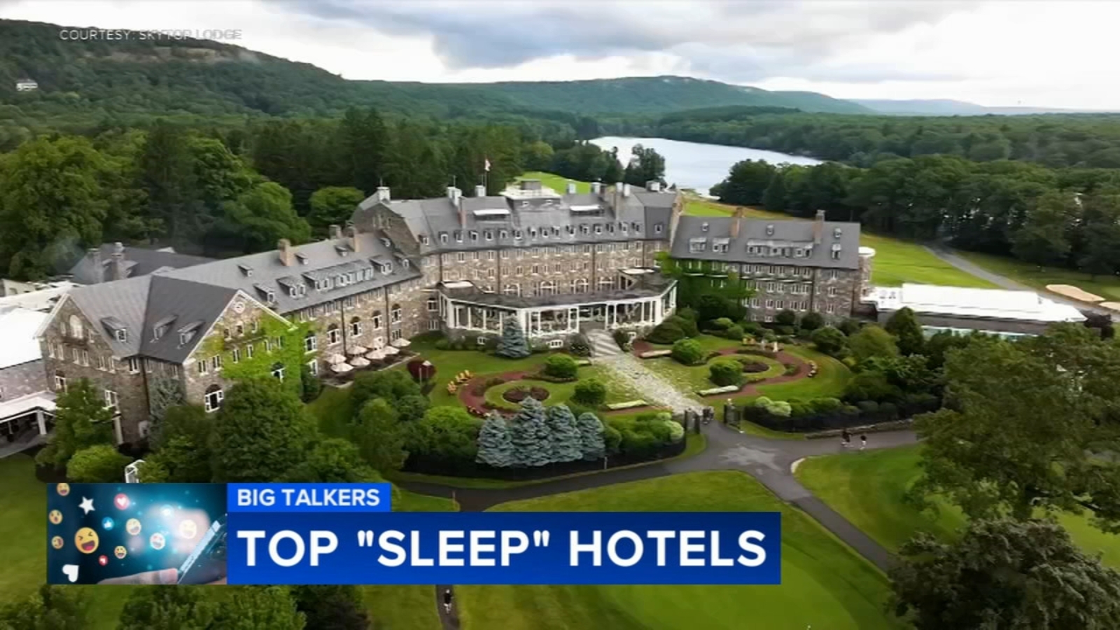 Skytop Lodge in Poconos named best in the nation for sleep - 6abc ...