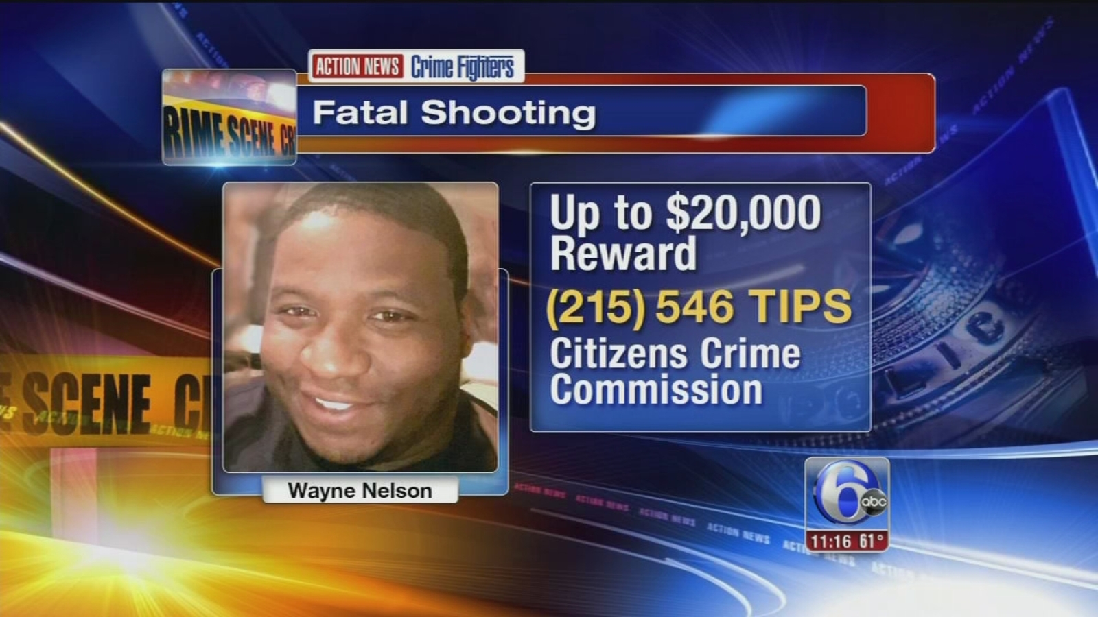 Crime Fighters: $20,000 reward offered after man found shot to death in ...