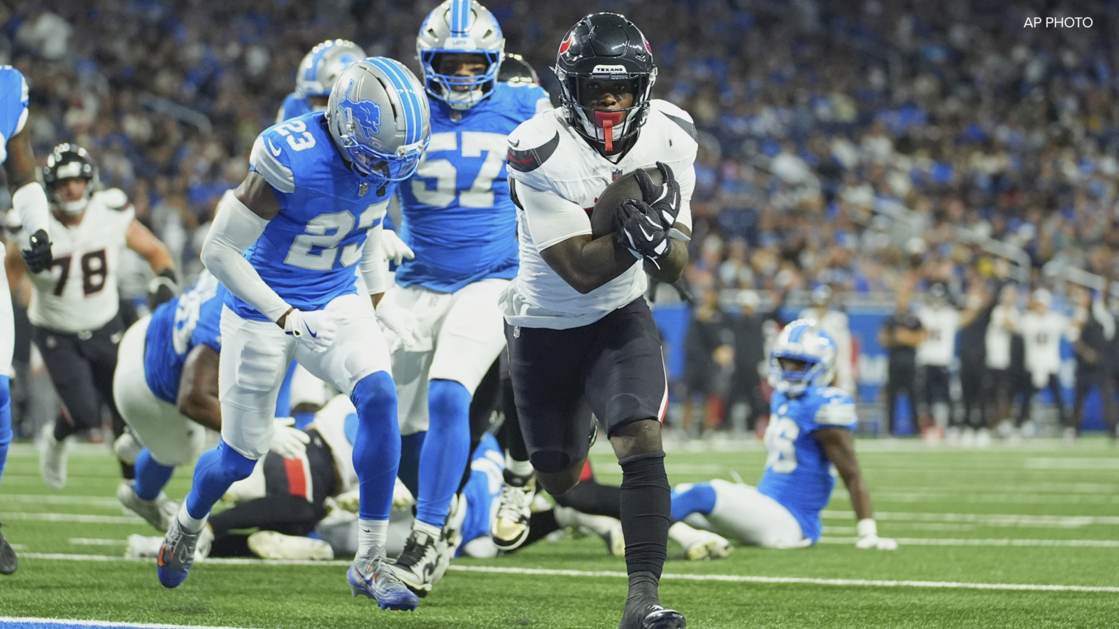 Houston Texans beat Detroit Lions at Ford Field in 2025 NFL preseason ...