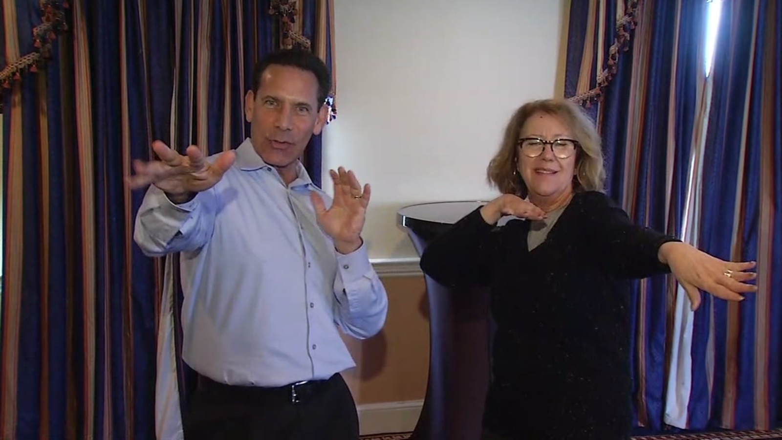 Learn the 'Splash Brothers' dance from Warriors 'Dance Cam Mom' Robin ...