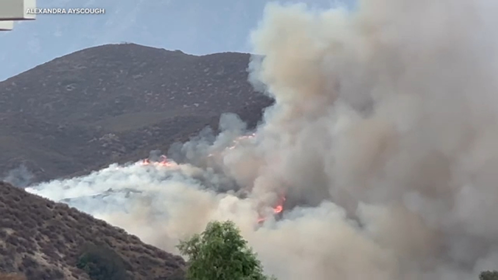 Lightning ignites multiple small fires across SoCal, including in the ...