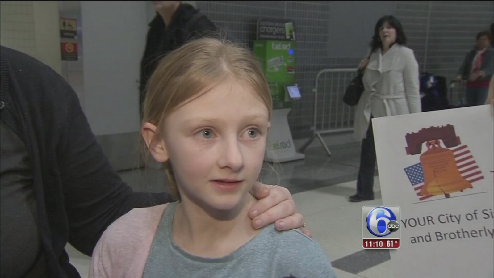 Young girl travels from UK to Philly for surgery, receives warm welcome ...