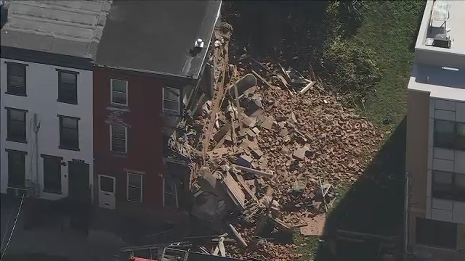 At least 1 injured after partial building collapse in North ...