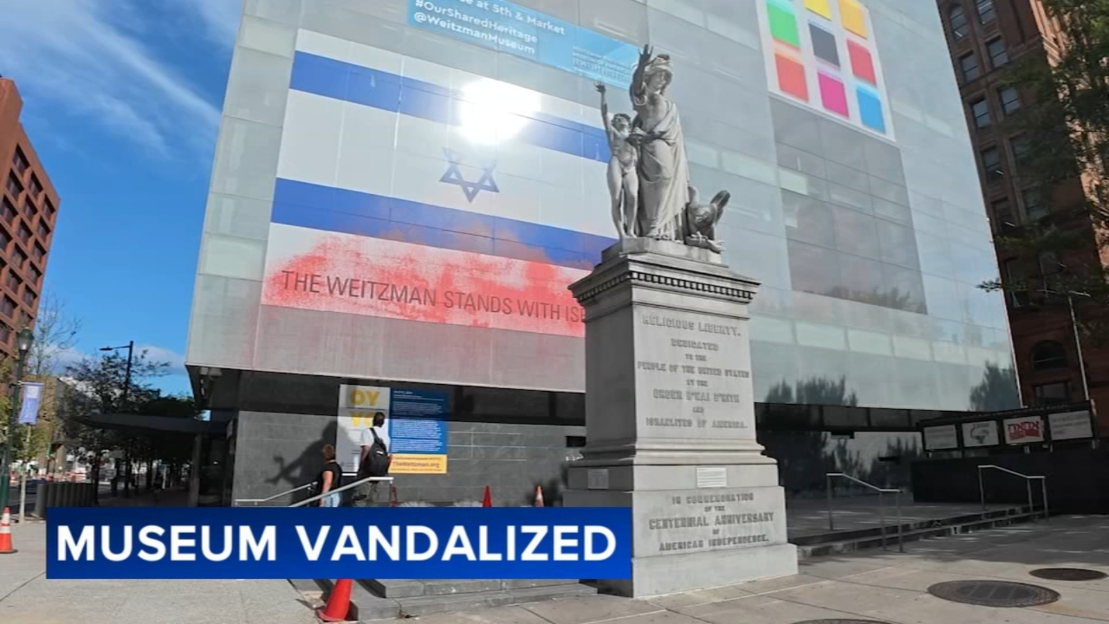 Philadelphia police investigating vandalism at Weitzman National Museum ...