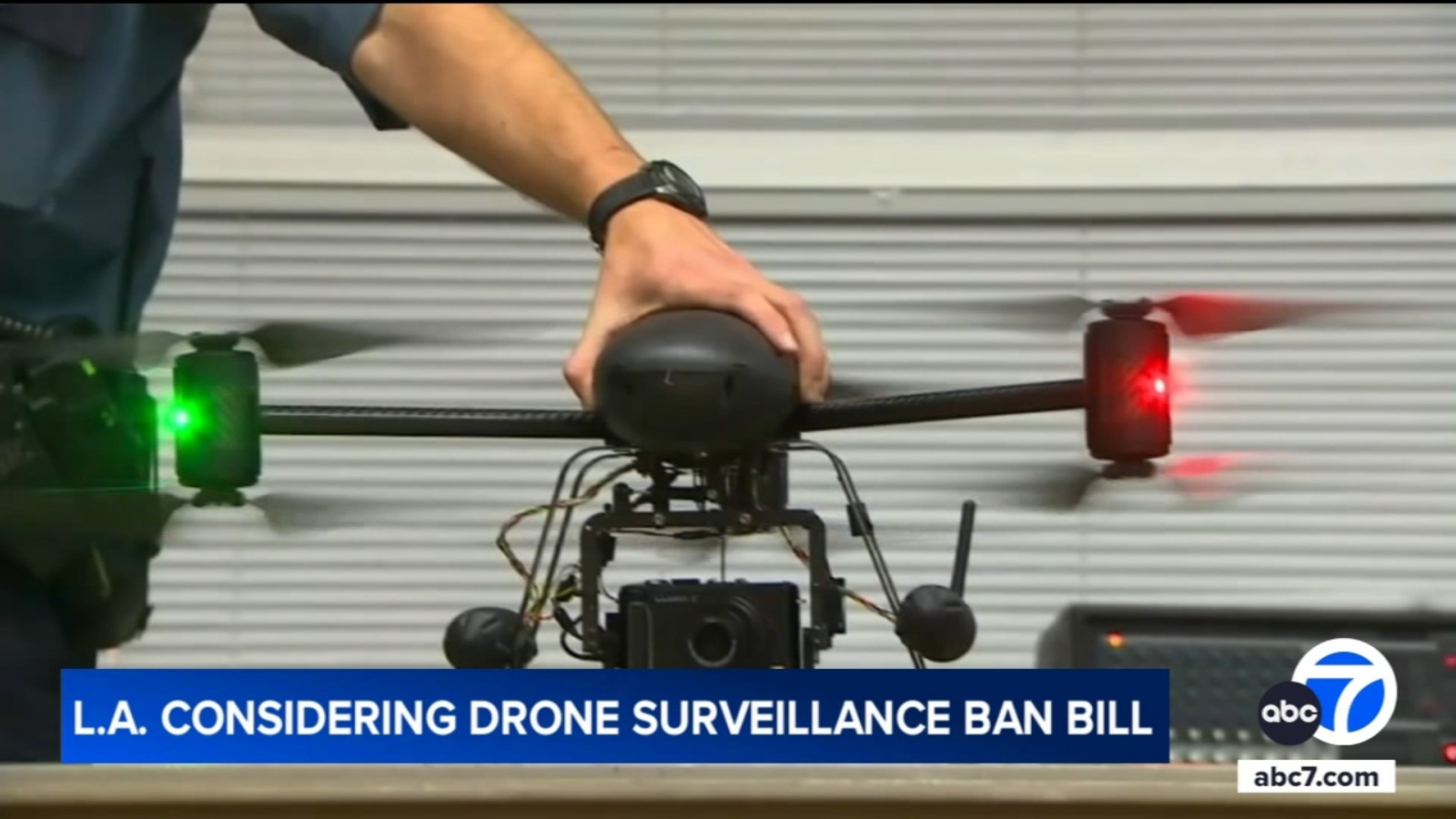 LA City Council considers supporting drone surveillance ban - ABC7 Los Angeles