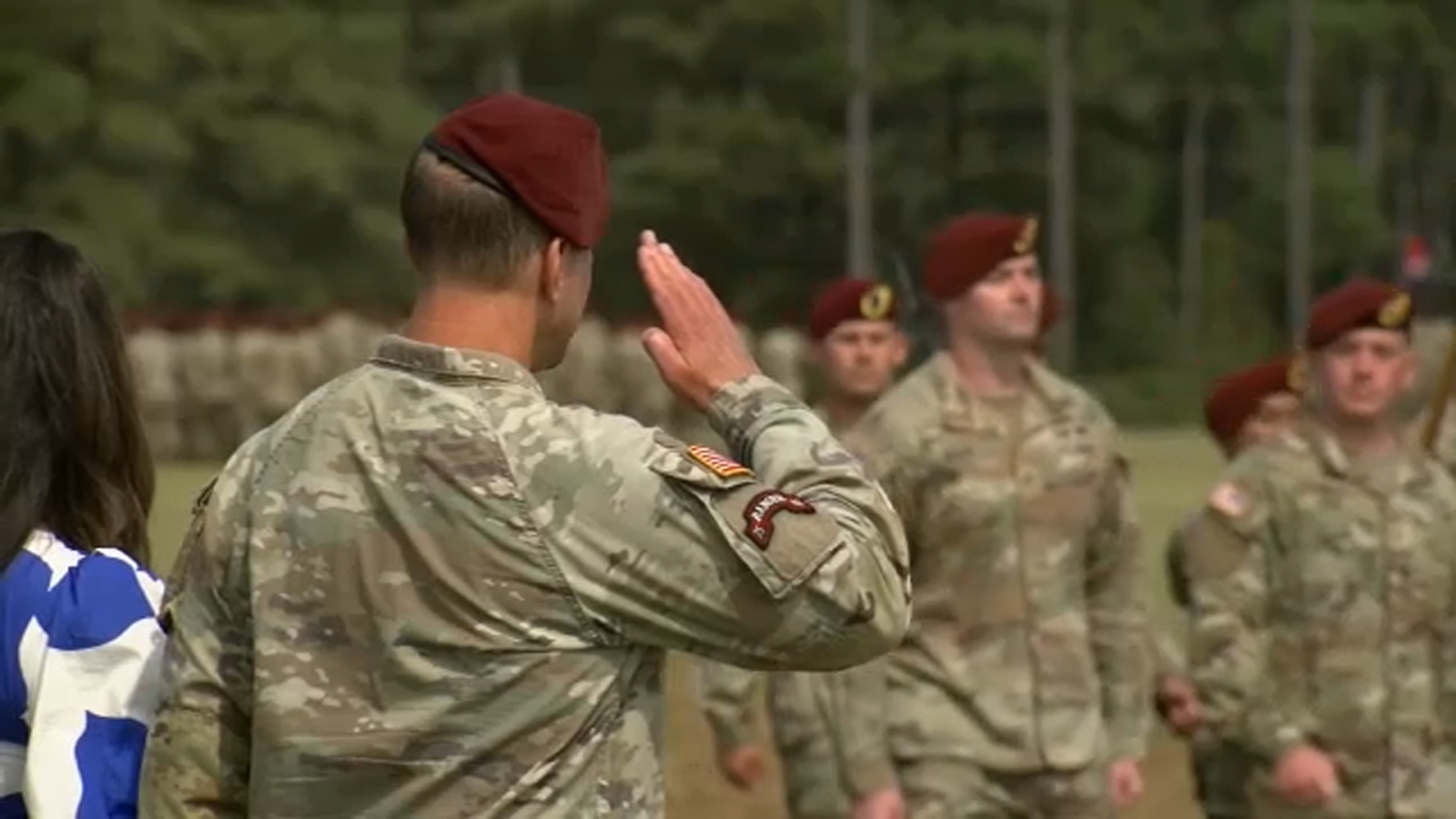 Fort Bragg holds change of command ceremony - ABC11 Raleigh-Durham