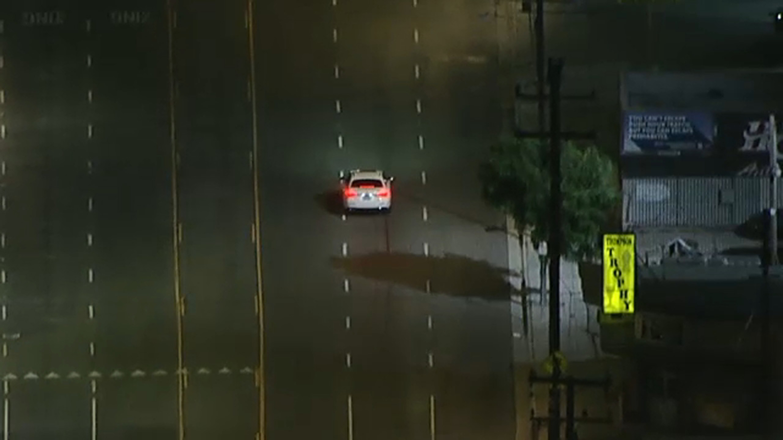 Driver leads authorities on high-speed chase through LA County - ABC7 ...