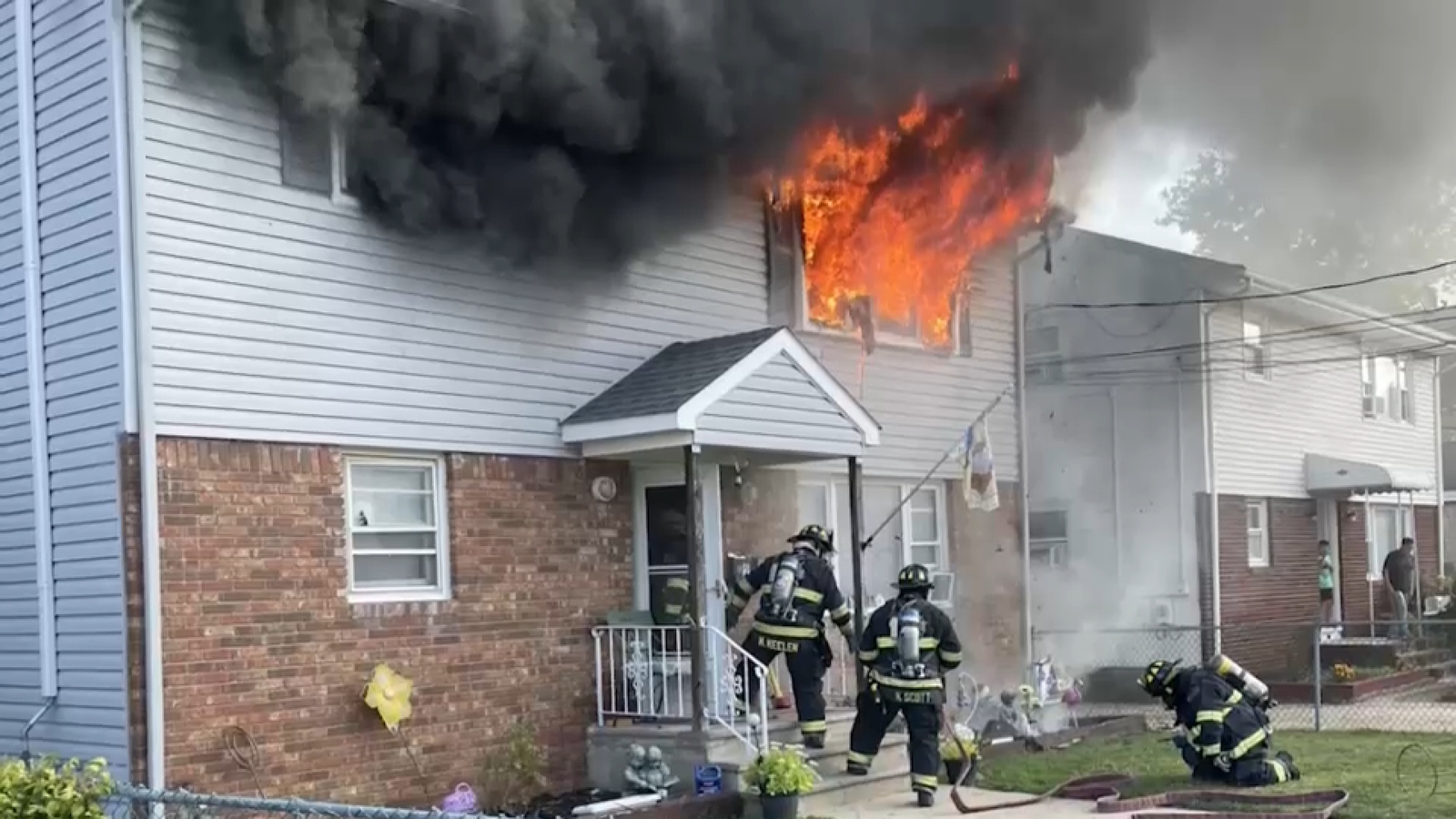 Keansburg house fire: 3 children rescued by police from burning home in ...