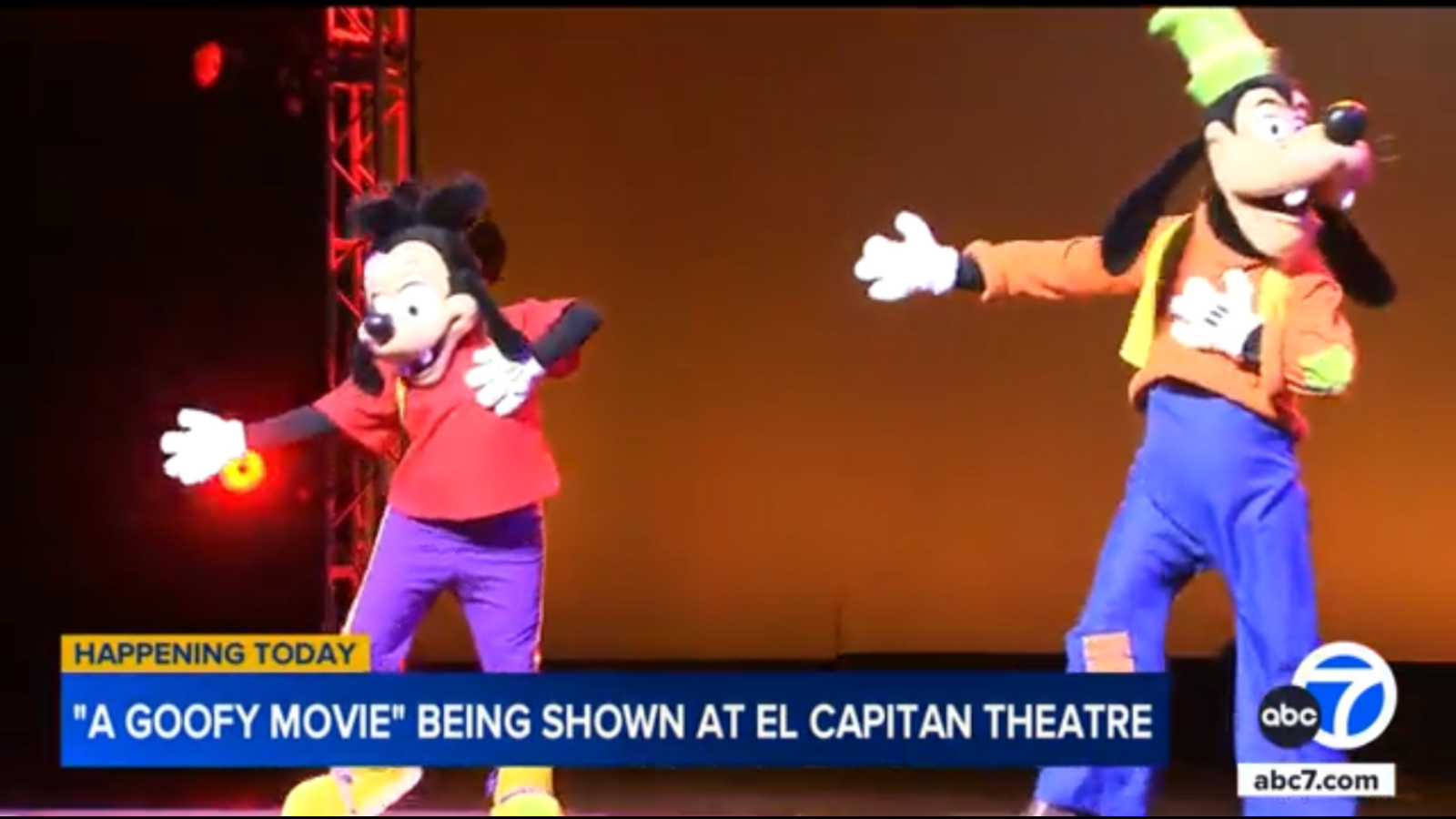 'A Goofy Movie' is back in theaters at the El Capitan - ABC7 Los Angeles