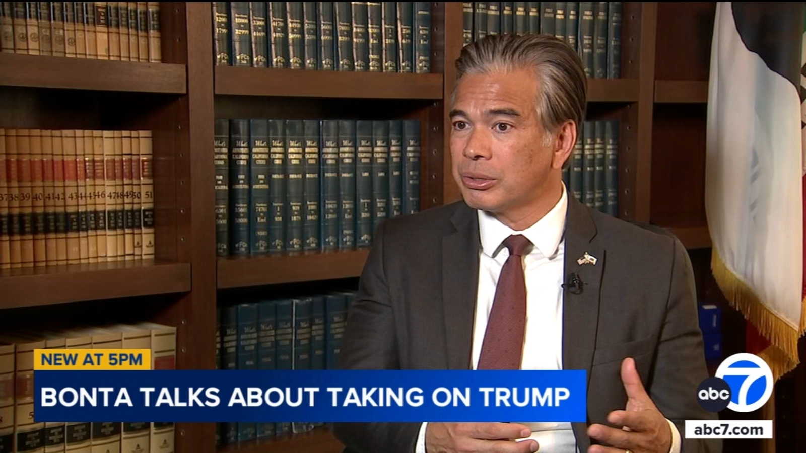 California AG Rob Bonta accuses Trump administration of violating law at unprecedented pace ...