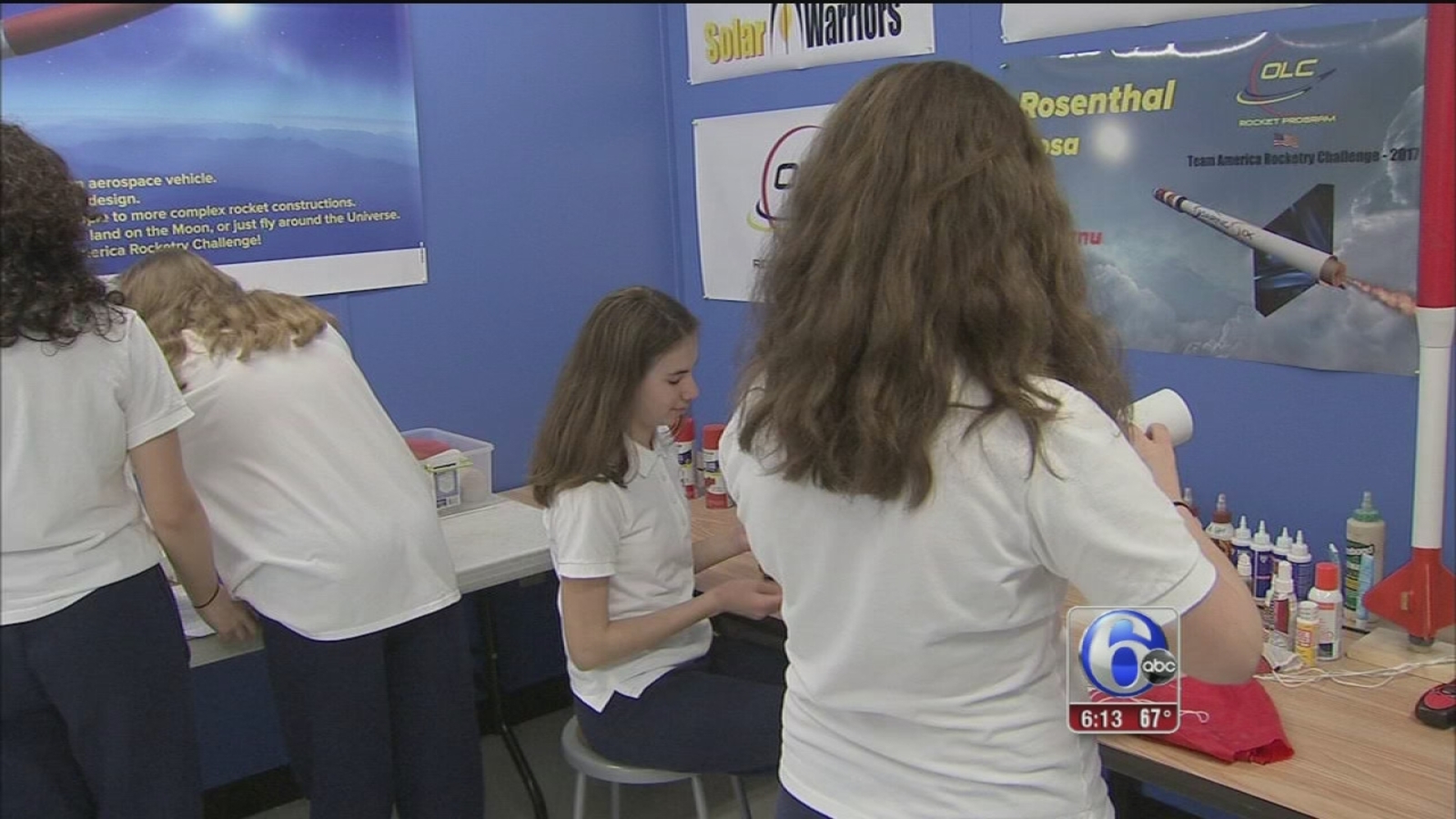 All-girls team in NE Philly proving rockets aren't just for boys - 6abc ...