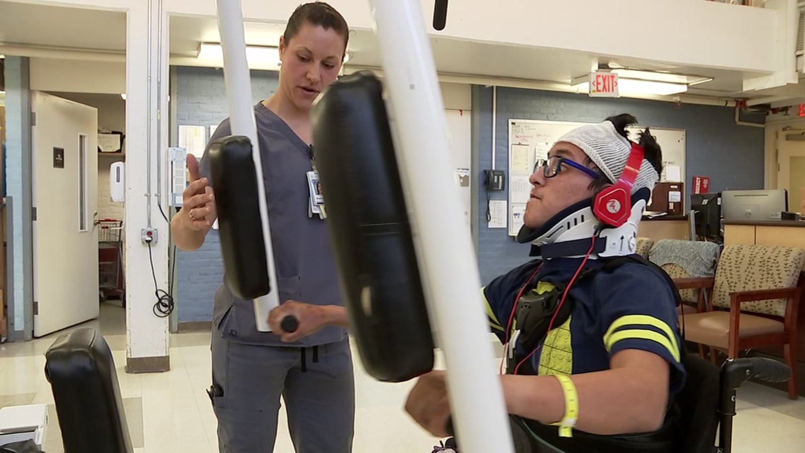 High school student paralyzed in bike accident leaving hospital - ABC13 ...