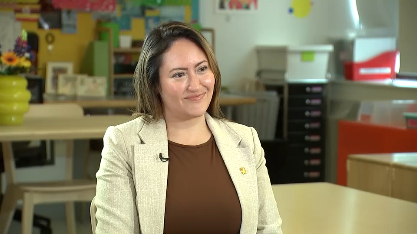 1-on-1 with the New York City Public Schools Chancellor Melissa Aviles-Ramos as the new school ...