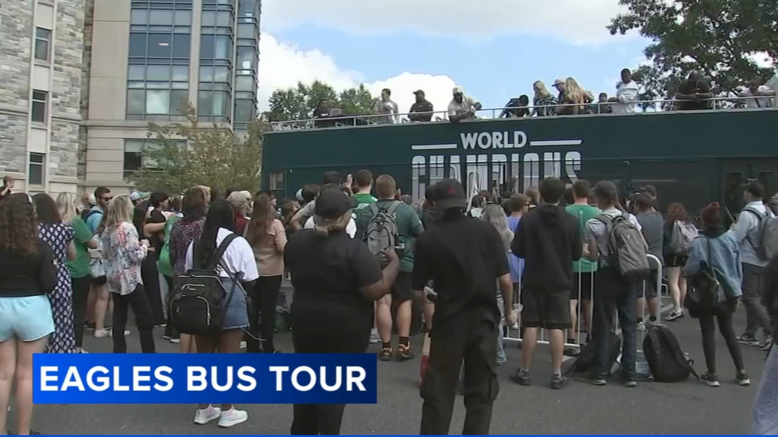Eagles vs. Cowboys: Bus tour gets fans excited ahead of NFL season ...