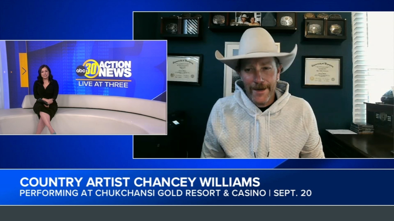 Country artist Chancey Williams to perform at Chukchansi Gold Resort ...