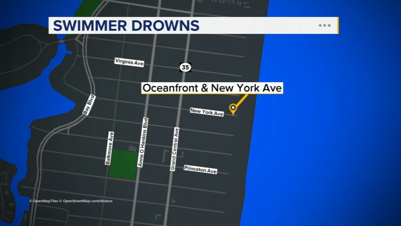 Swimmer dies from drowning after being pulled from water in Ocean ...