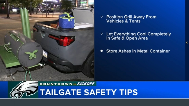 Eagles-Cowboys game: Countdown to kickoff as fans tailgate outside ...