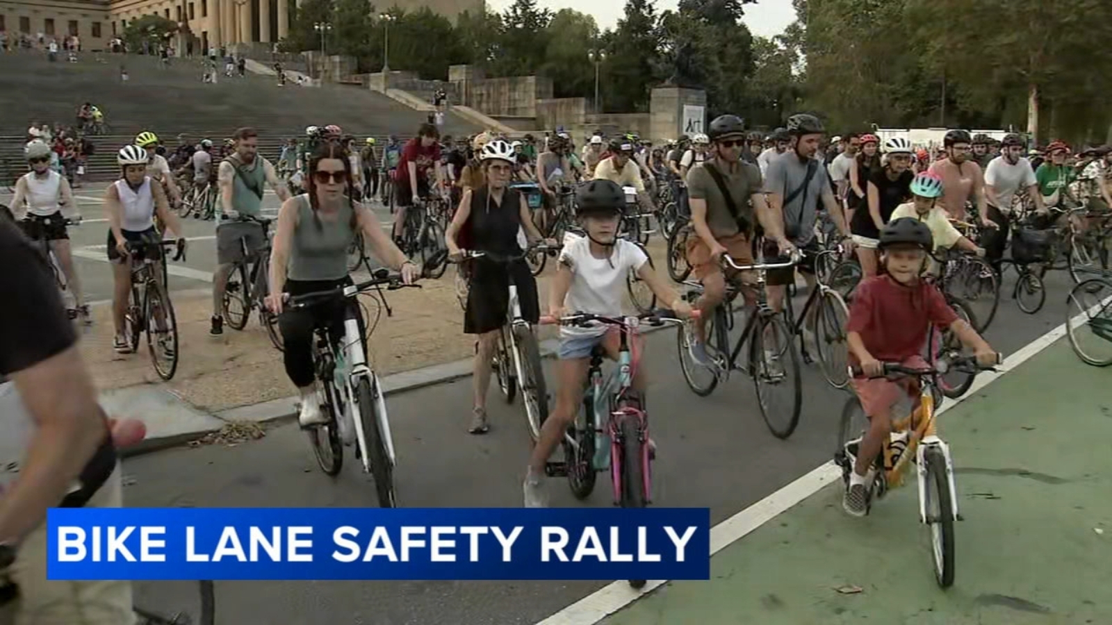 Cyclists rally in Center City Philadelphia for better bike lane ...