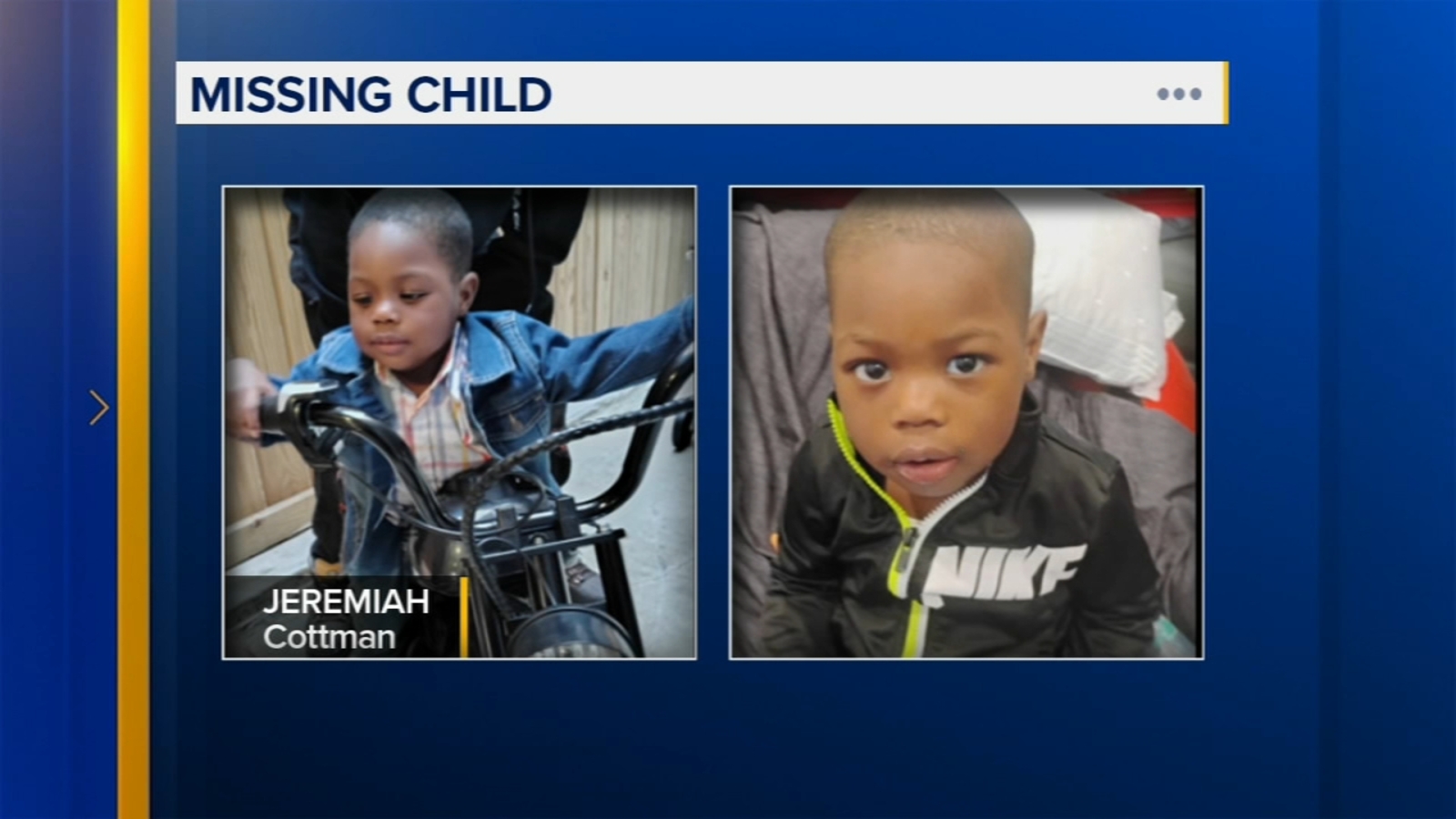 Police locate 2-year-old boy Jeremiah Cottman from Chester, Pa. - 6abc ...