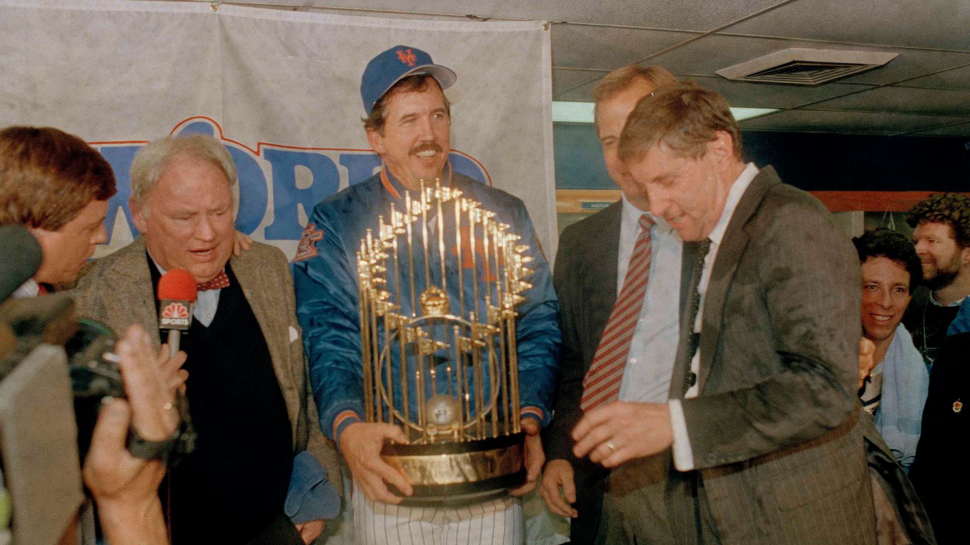 Davey Johnson, who managed the NY Mets to the 1986 World Series title ...