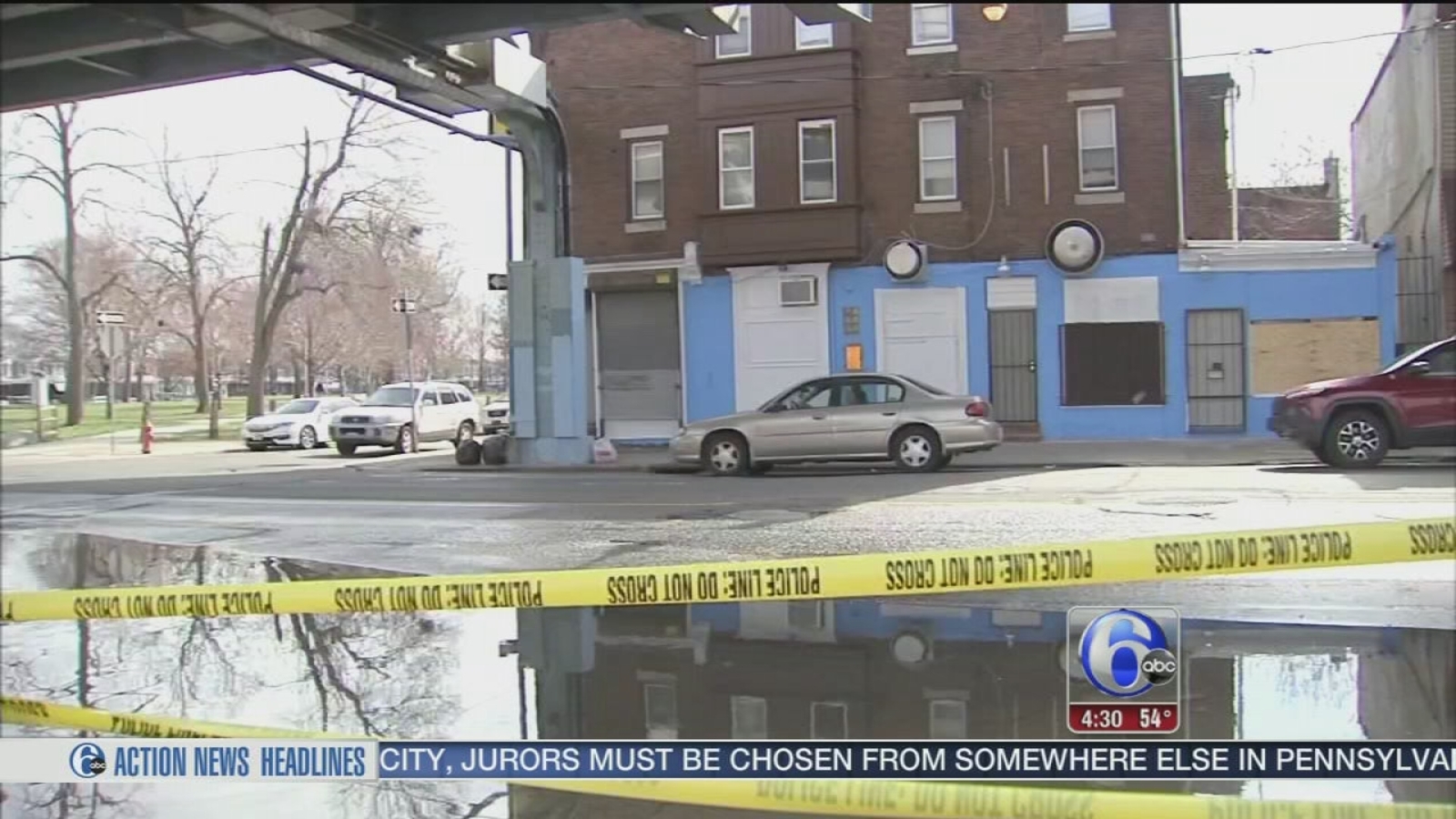 Sewer leak swamps Kensington street following storm - 6abc Philadelphia