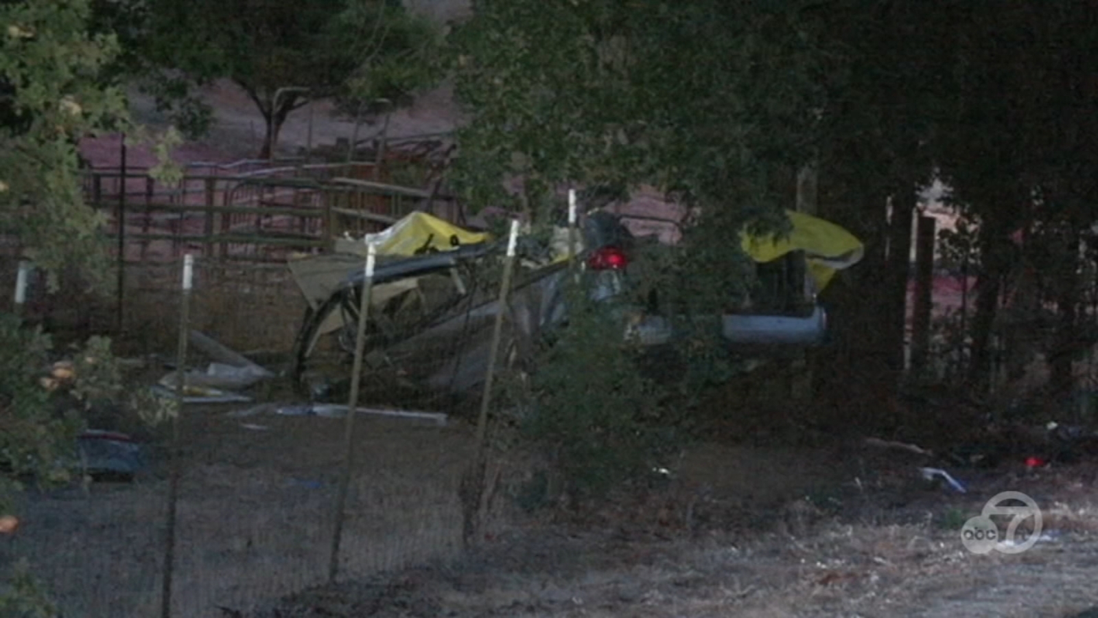 6 killed, 2 injured after car crashes into tree in Napa County; driver ...