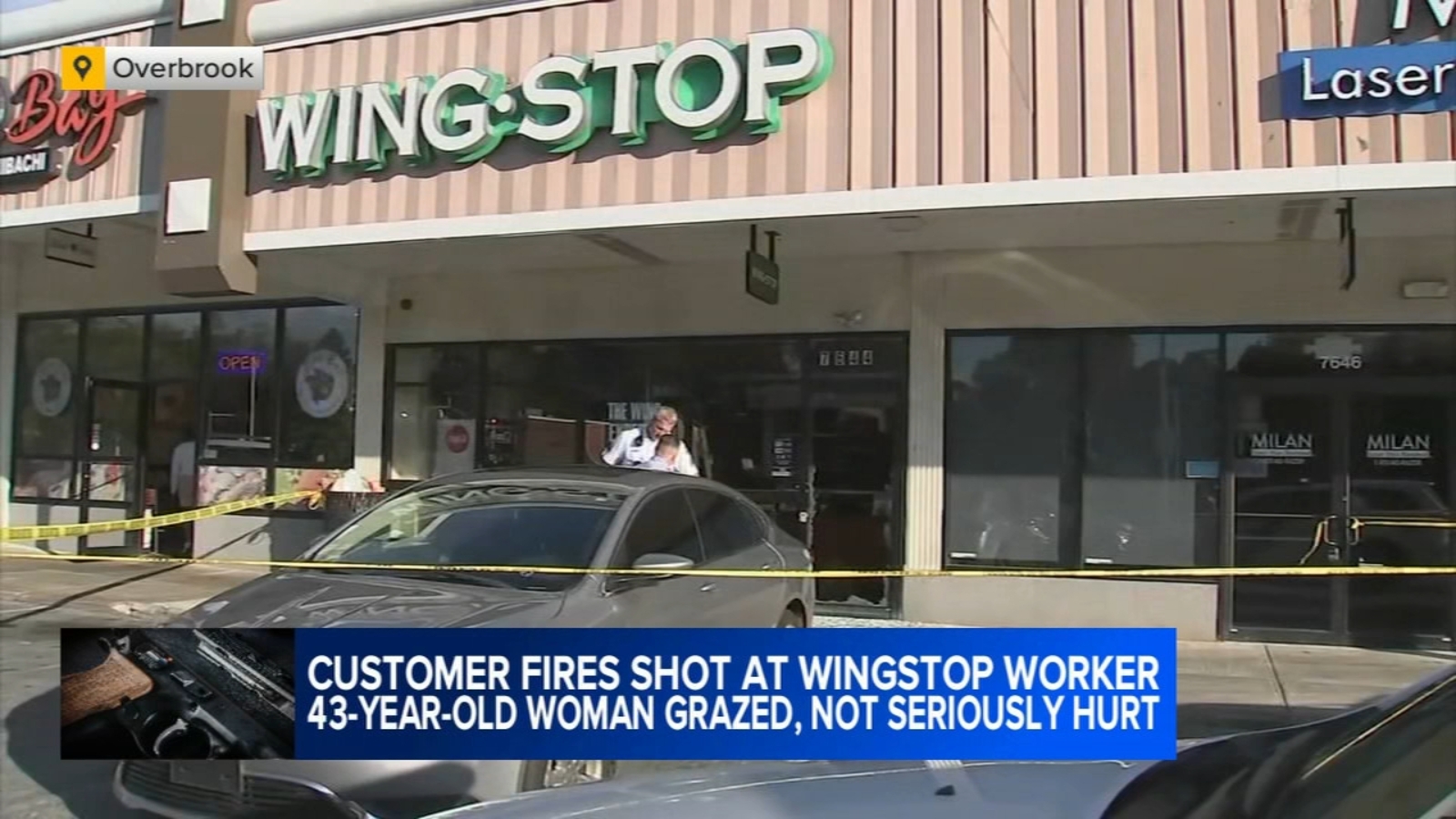 Wingstop employee shot in the Overbrook section of Philadelphia - 6abc ...
