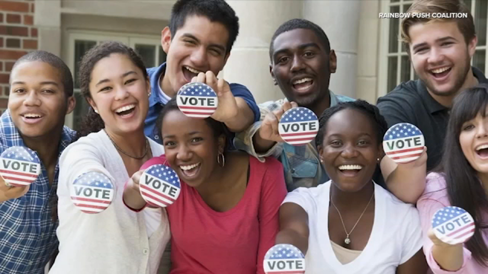 New push for Chicago teens ahead of National Voter Registration Day at Corliss High School ...