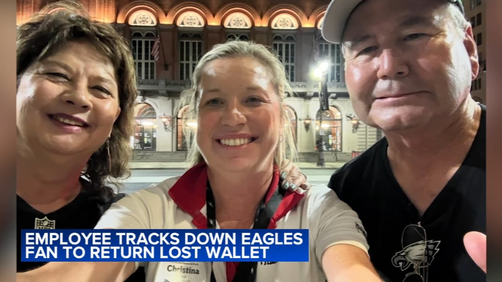 Eagles fan reunited with lost wallet thanks to Lincoln Financial Field employee's late-night ...