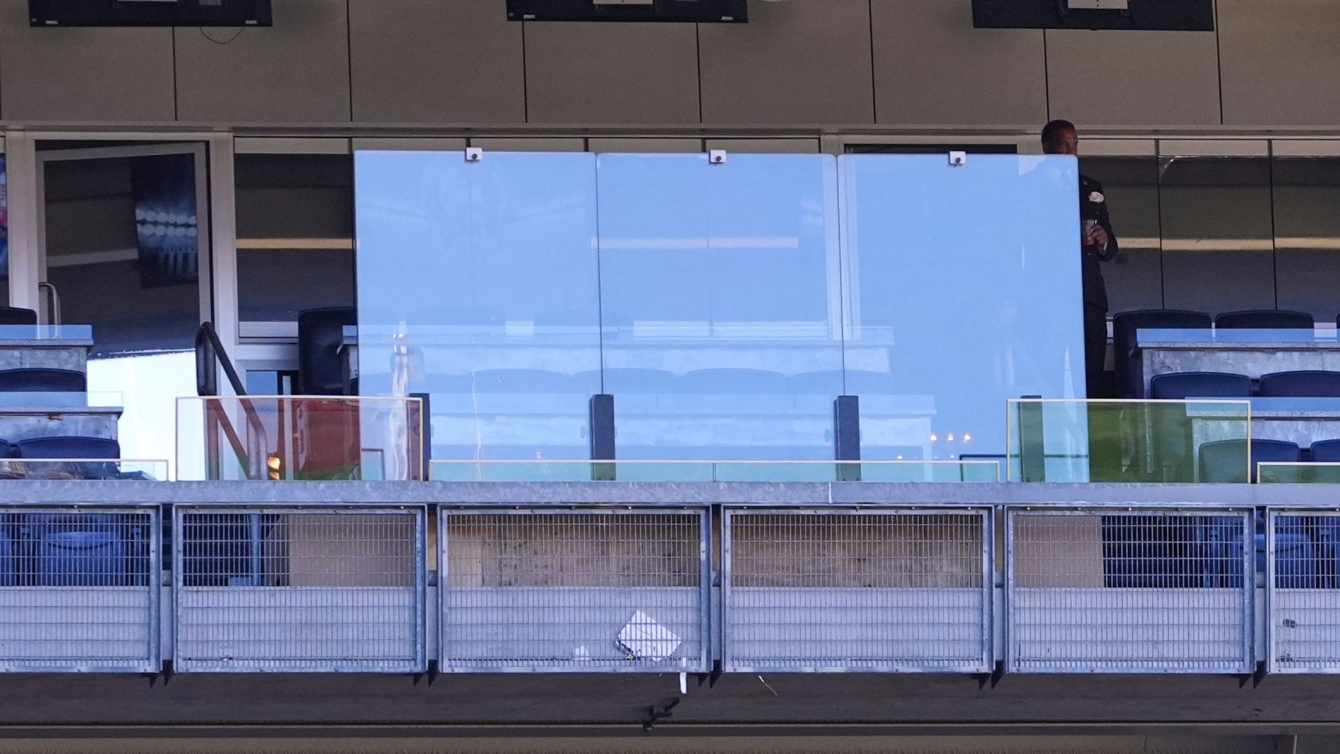 President Trump visits Yankee Stadium for pre-game 9/11 ceremony ...