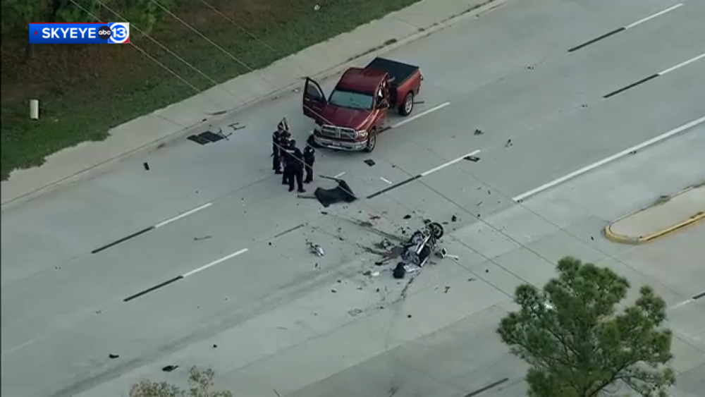 Deadly crash involving motorcycle cleared after blocking I-10 Katy ...