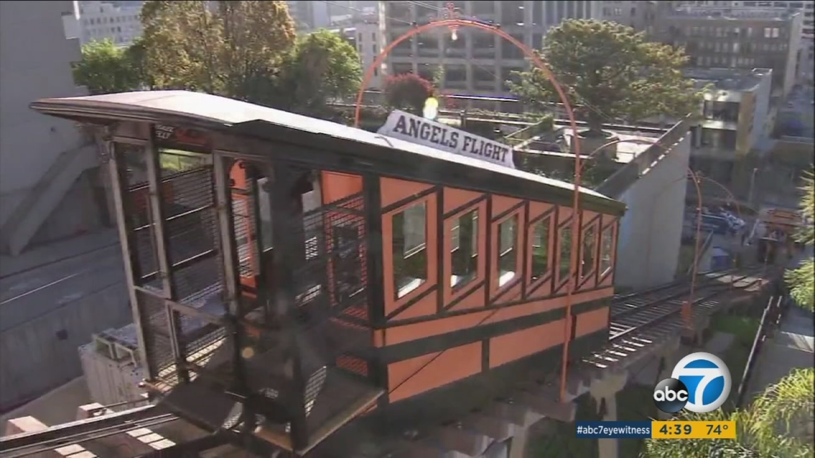 Angels Flight in downtown Los Angeles to reopen by Labor Day - ABC7 Los ...