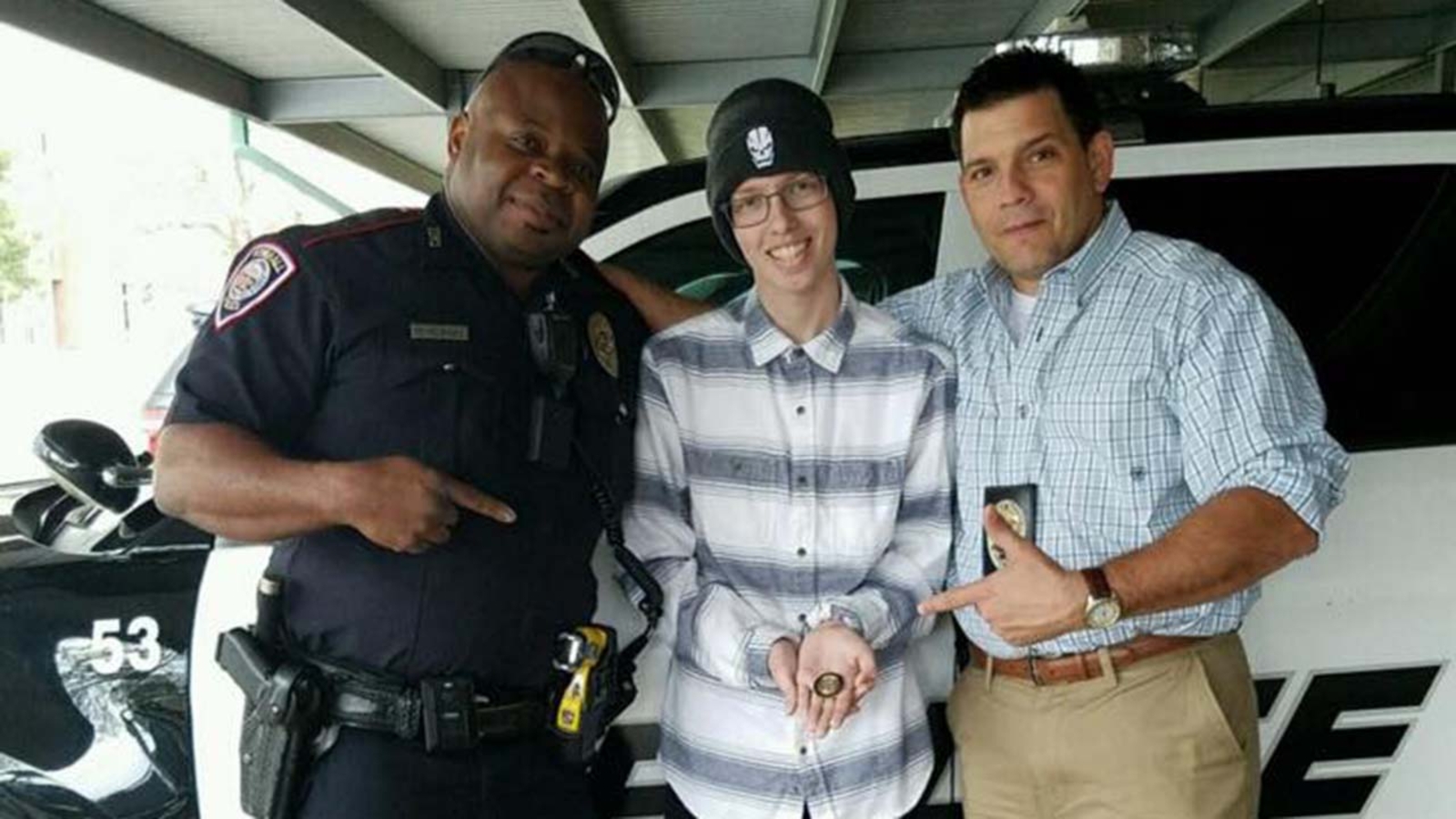 Teen battling rare cancer becomes a Tomball police officer for a day ...