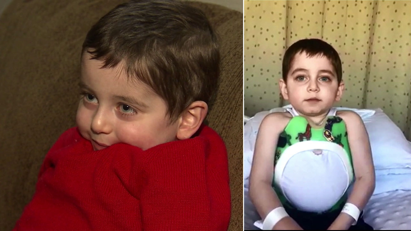 Boy w/ rare disease hoping to be reunited w/ Syrian parents - ABC7 Los ...