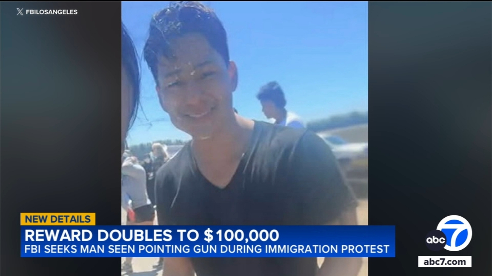FBI doubles reward for information on man accused of pointing gun ...