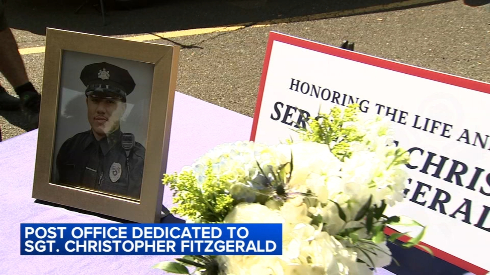 Bustleton post office dedicated to Sgt. Christopher Fitzgerald after ...