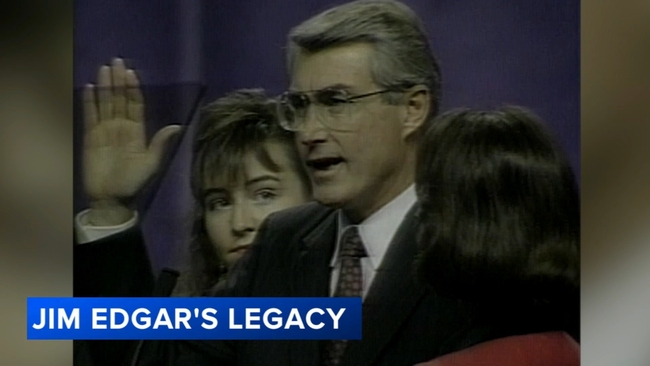 Jim Edgar death: Former Republican Illinois Governor Jim Edgar dies at age 79 - ABC7 Chicago