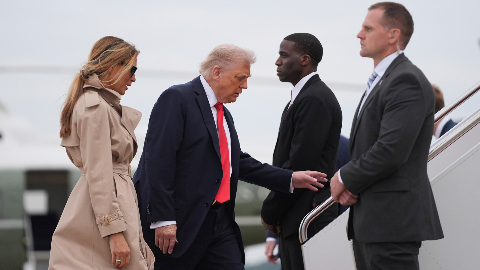 President Donald Trump heads to United Kingdom for historic 2nd state ...