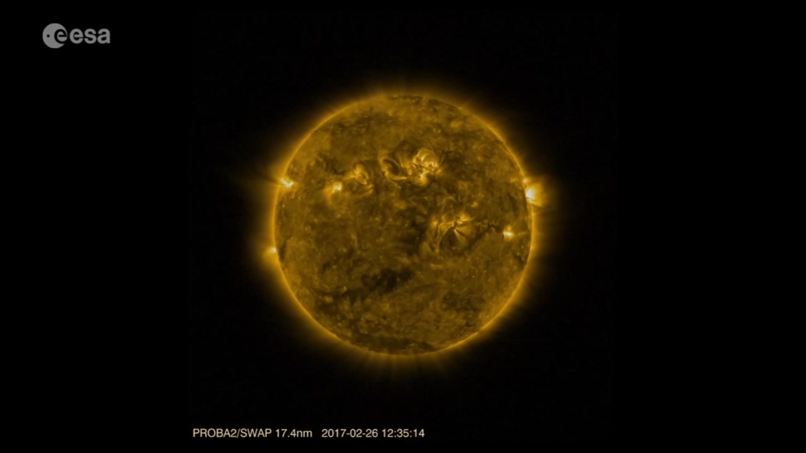 Here's what a solar eclipse looks like from space - ABC7 Chicago