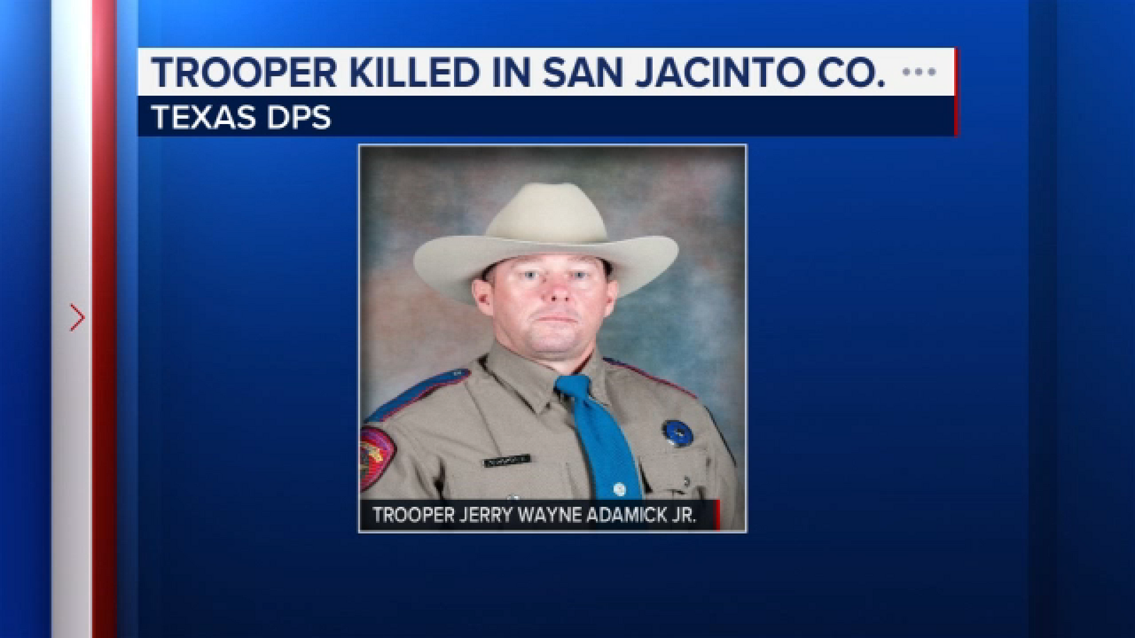 Highway Patrol Trooper Jerry Wayne Adamick Jr. killed in car crash on ...