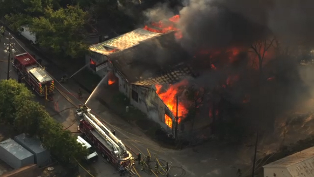 No injuries reported after a fire broke out on the Nupi Americas Inc ...