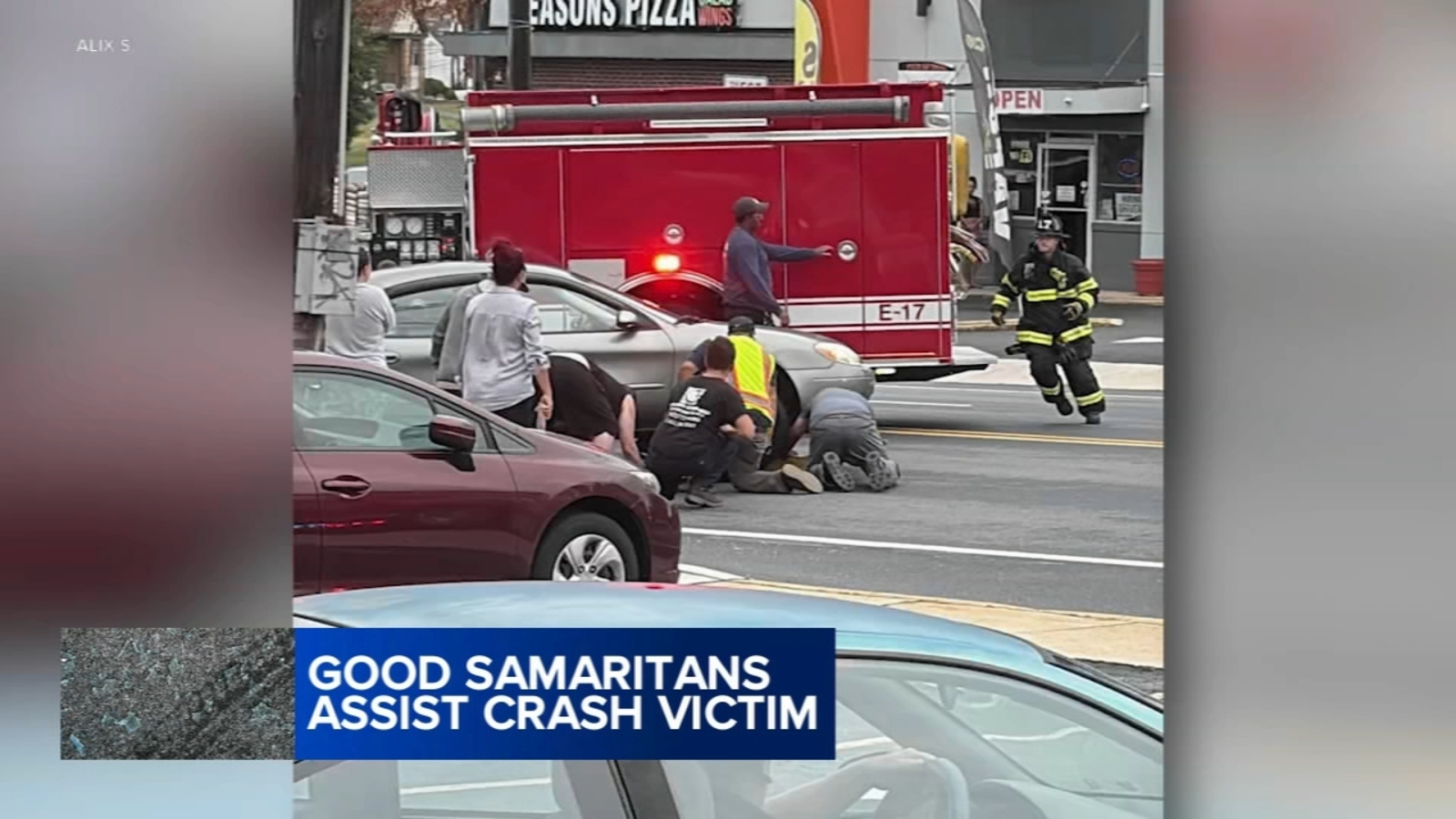 Good Samaritans save man trapped under car in Newport, Delaware scooter crash - 6abc Philadelphia