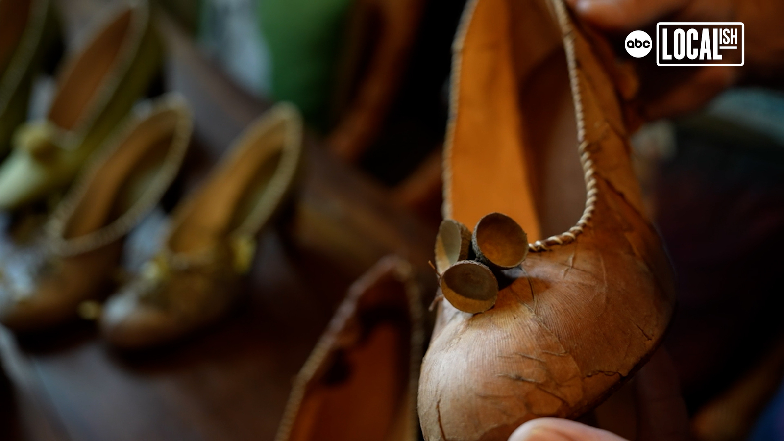 Lenny Wilson's stunning botanical shoes wows the crowds at Chanticleer ...