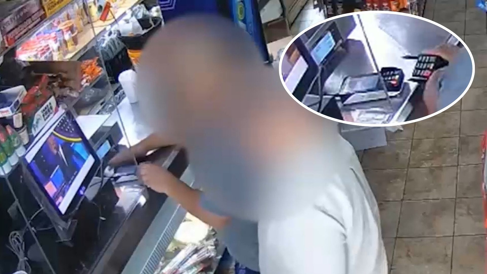 Credit card skimmer warnings: Surveillance video from store in Mount ...