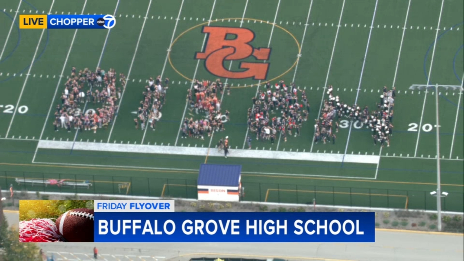 Friday Flyover: Buffalo Grove High School - ABC7 Chicago