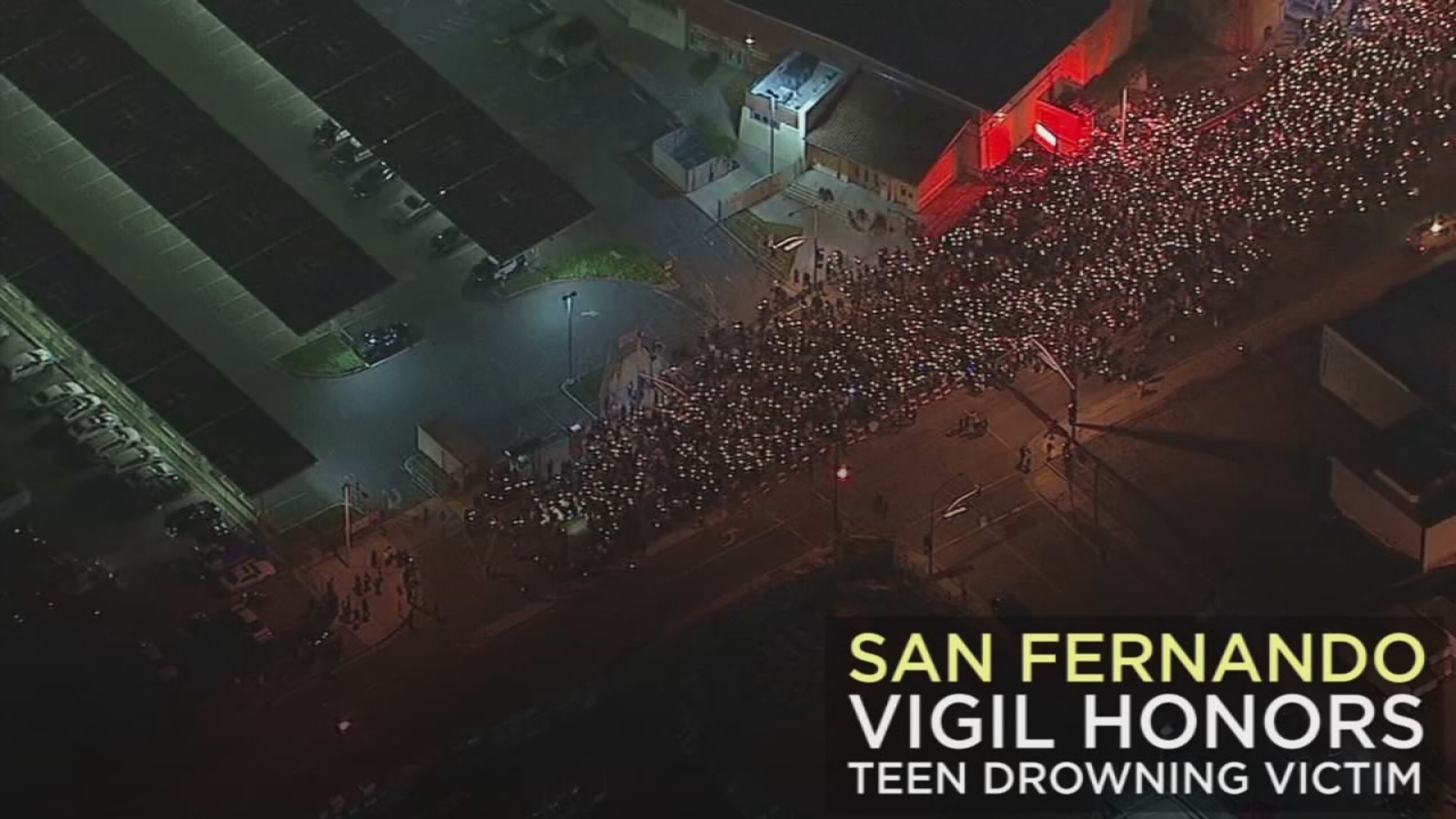 San Fernando vigil honors Eli Rodriguez, 14-year-old drowning victim ...