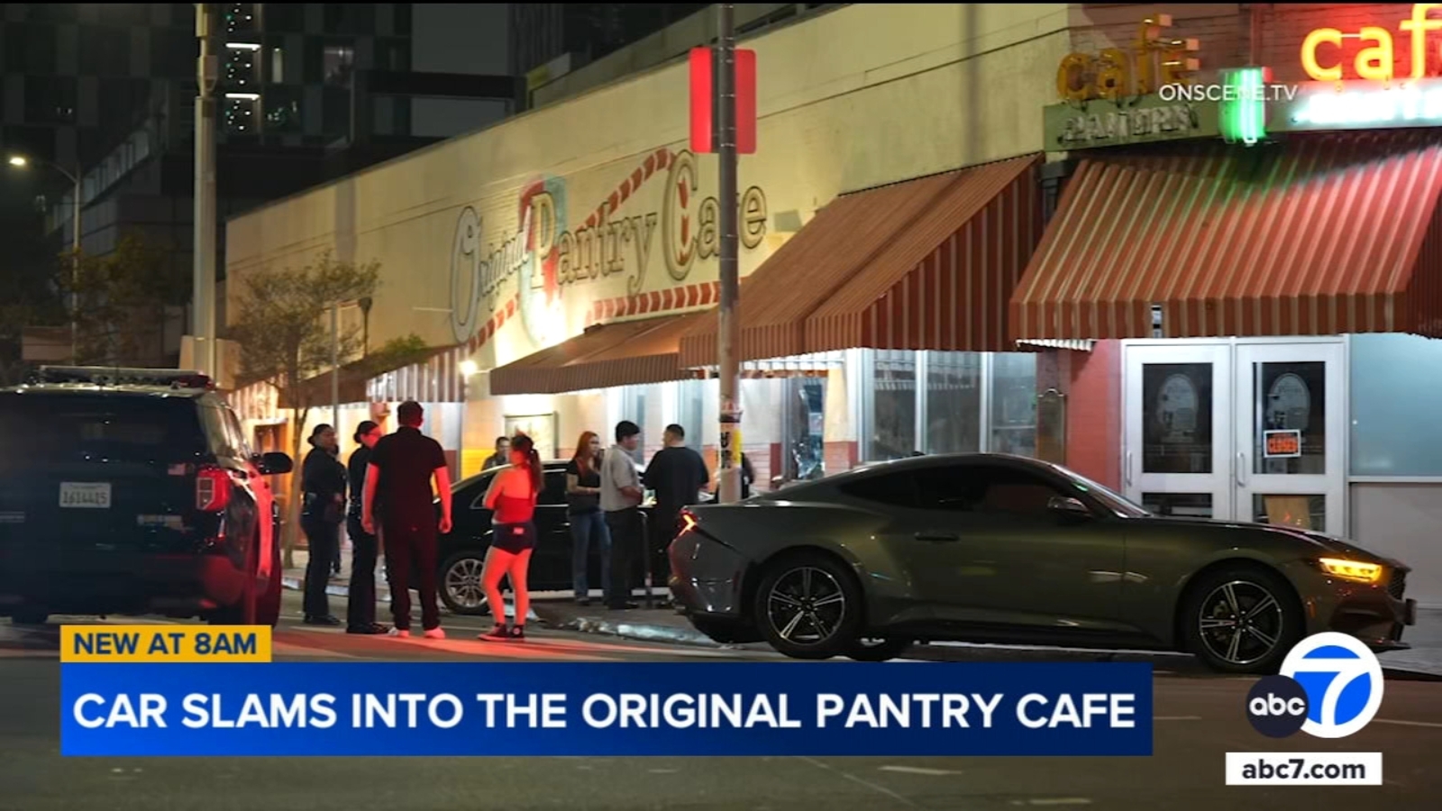 What Happened When a Car Crashed into LA's Iconic Original Pantry ...